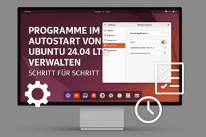 Programme im Autostart von Ubuntu 24.04 LTS verwalten: Schritt für Schritt