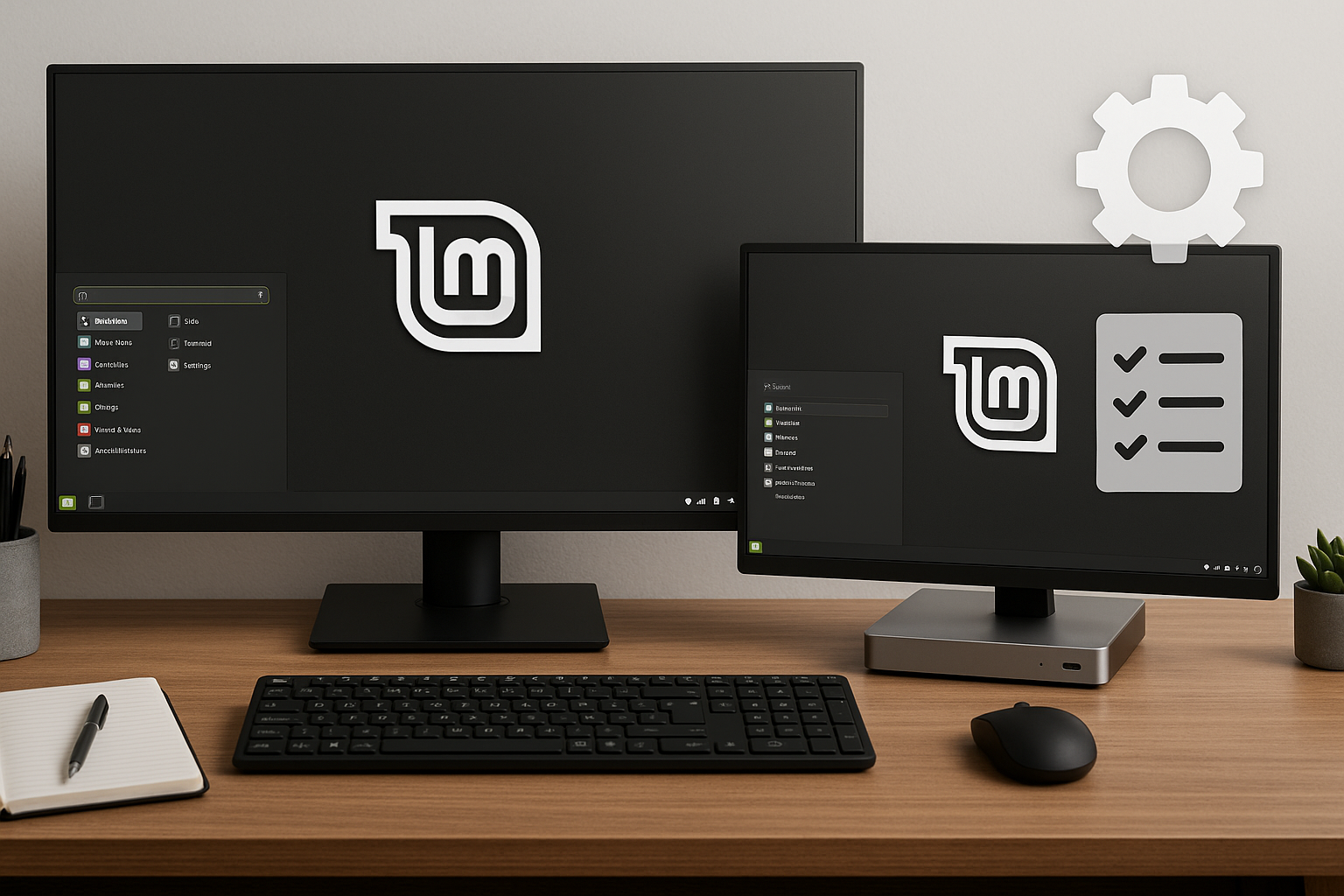 Linux Mint 22 Cinnamon: Panels, Applets und Multi-Monitor-Setup im Detail