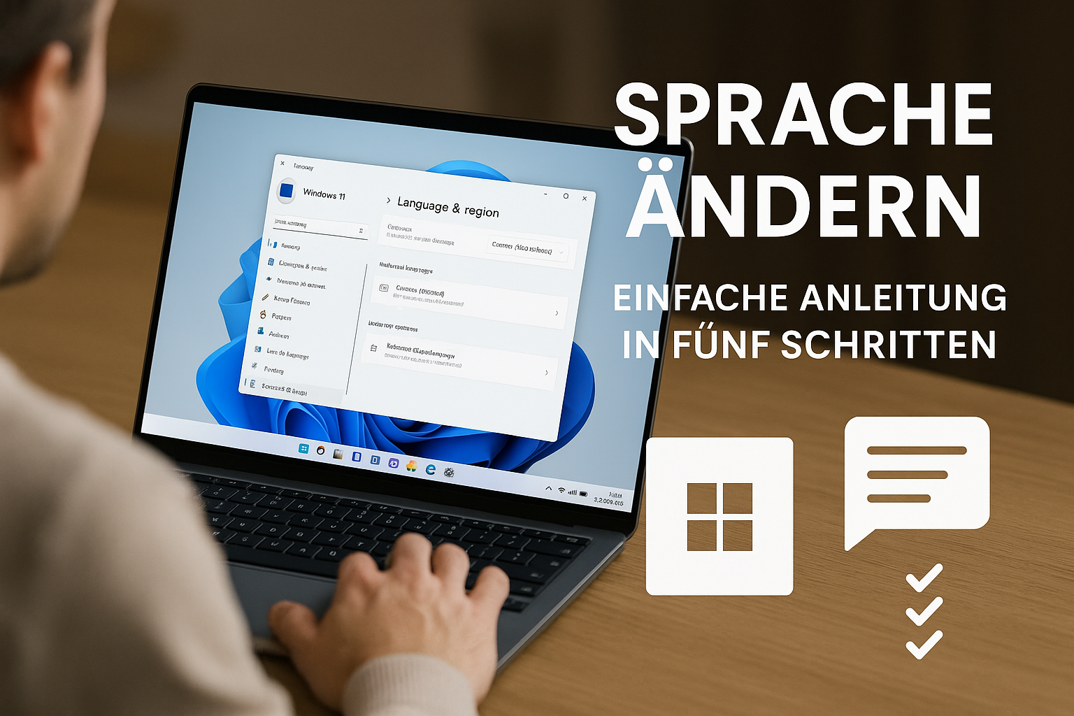 Windows 11 Sprache ändern: Einfache Anleitung in fünf Schritten