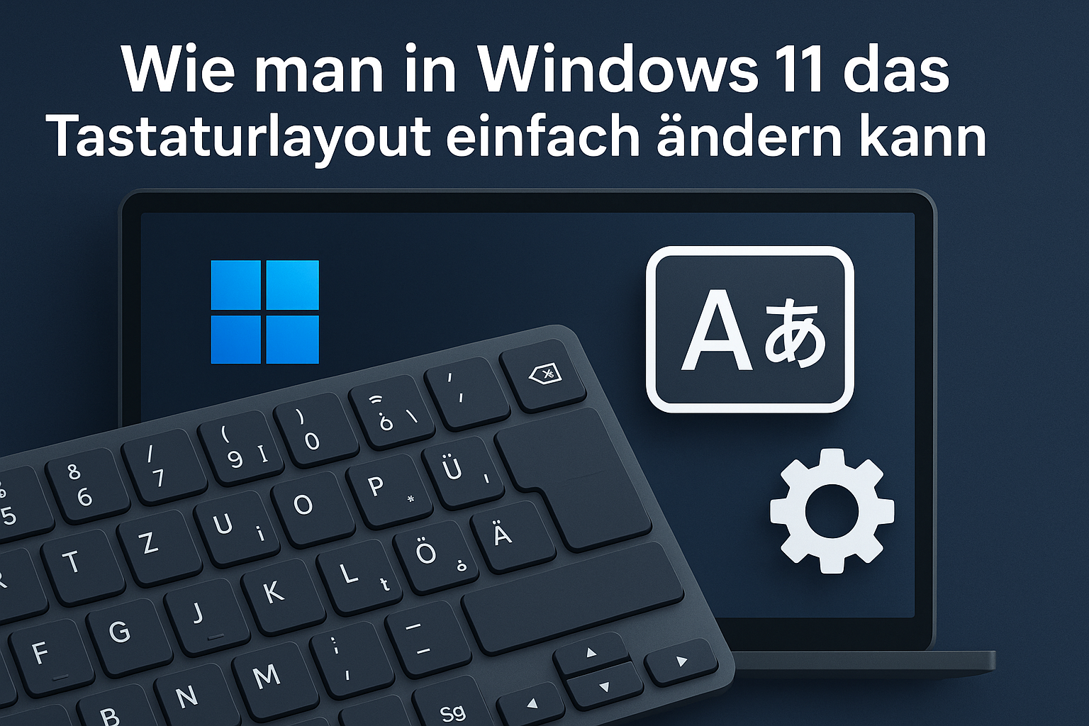 Wie man in Windows 11 das Tastaturlayout einfach ändern kann