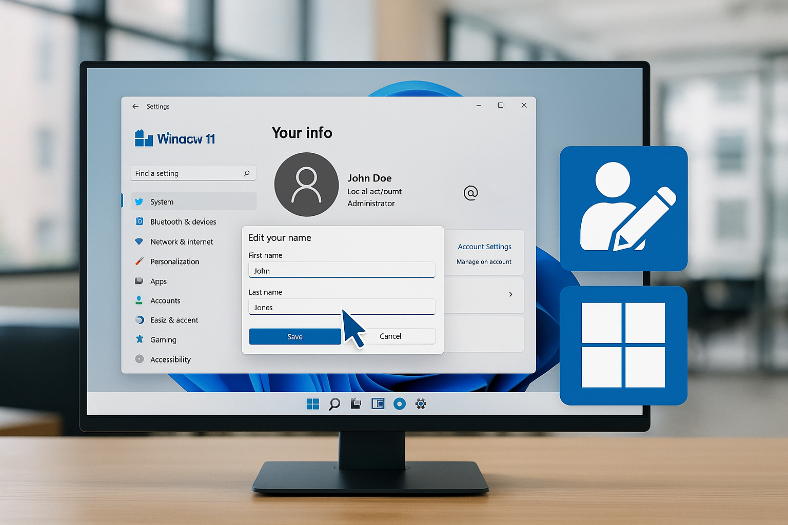 Windows 11: So ändern Sie Ihren lokalen Benutzernamen und passen Ihr Microsoft-Konto an