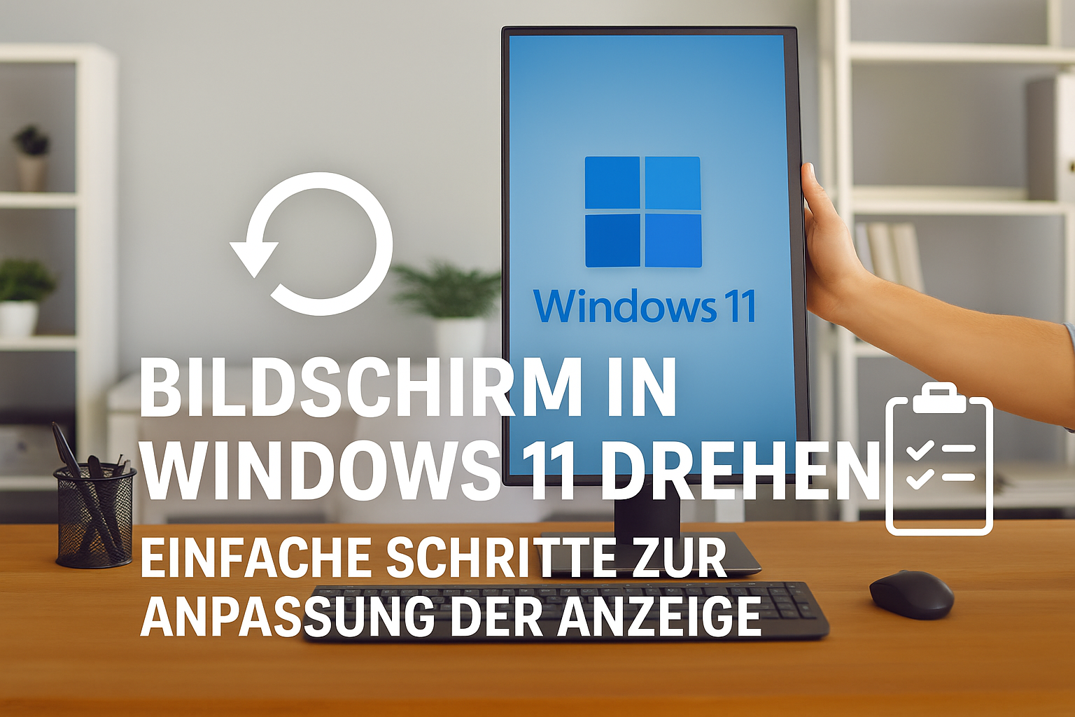 Bildschirm in Windows 11 drehen: Einfache Schritte zur Anpassung der ...